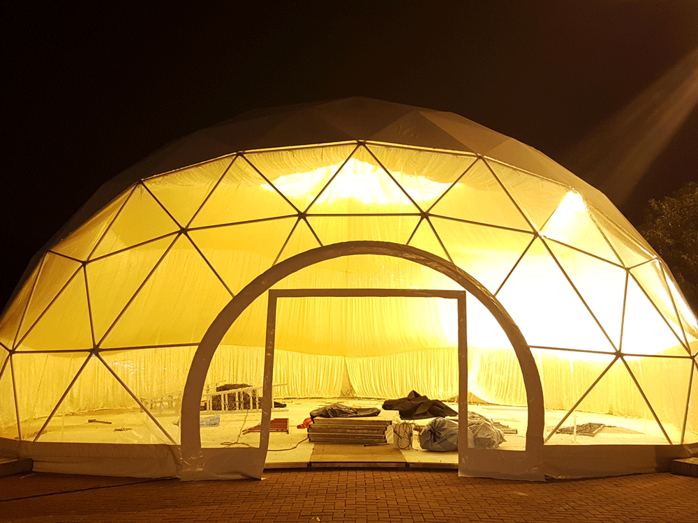 15m Event Dome in Malaysia - Top Tent Structure Manufacturer