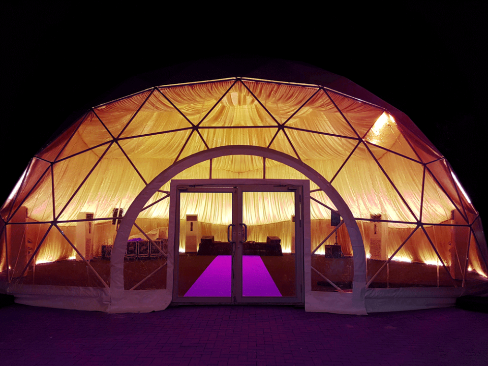15m Event Dome in Malaysia - Top Tent Structure Manufacturer